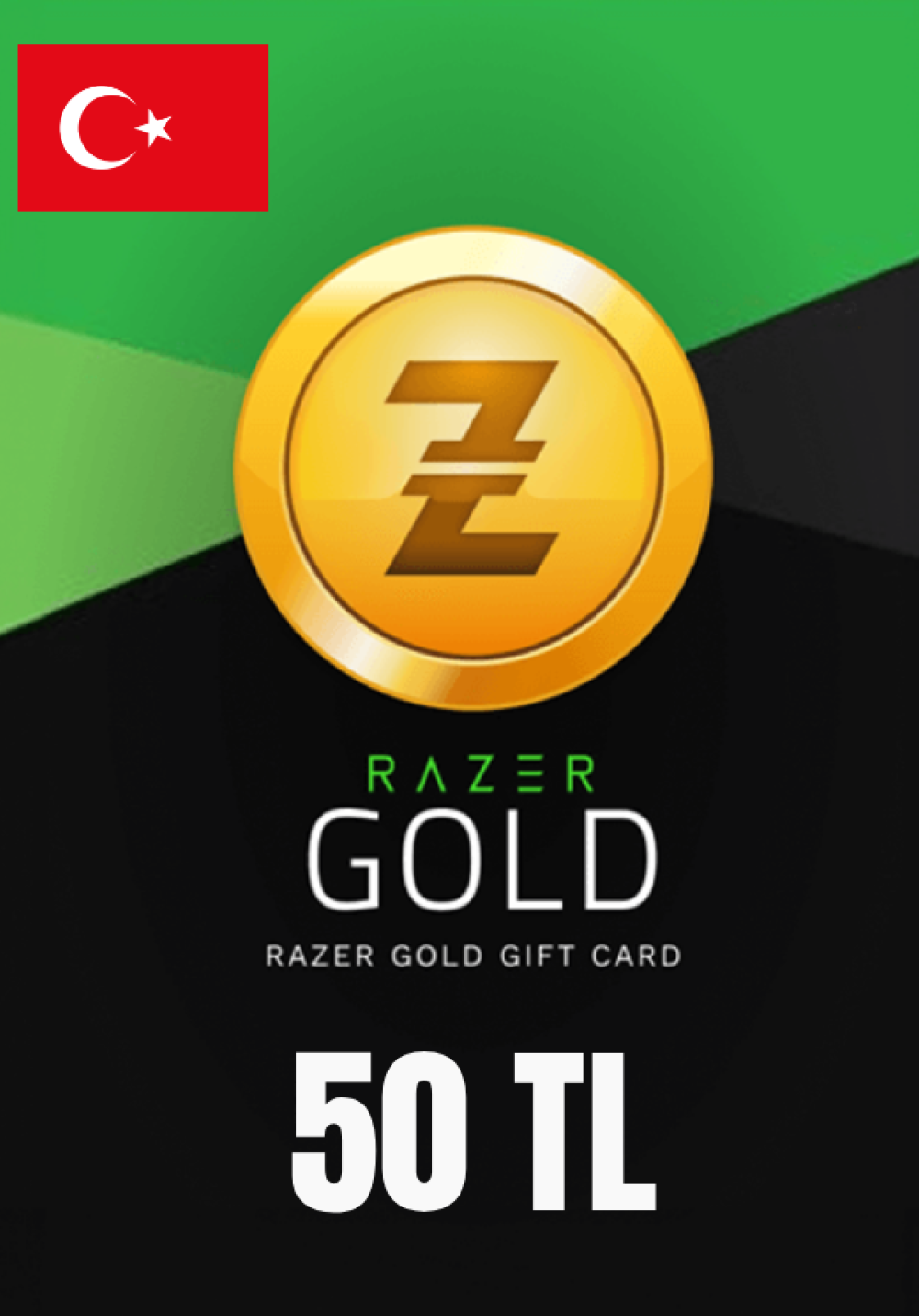 Razer Gold 50 TL Satın Al | FenixOyun